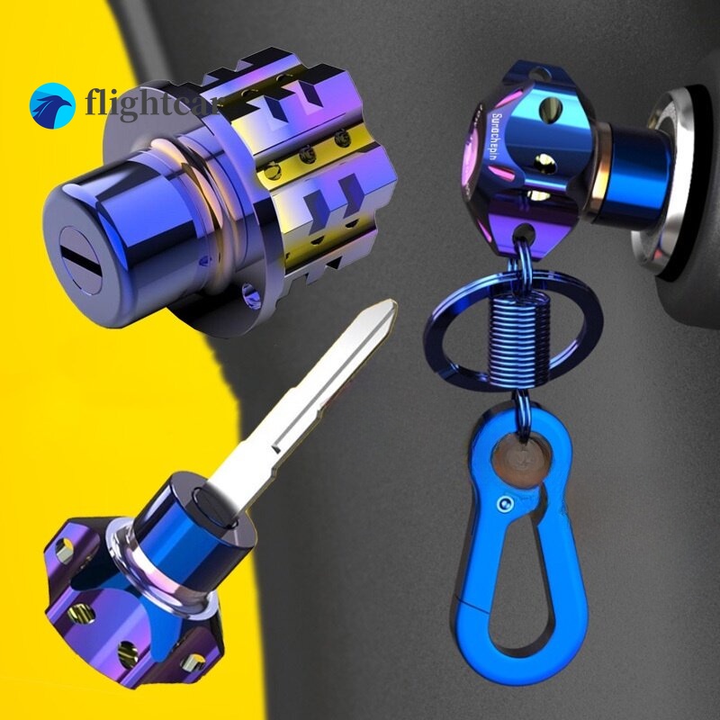 flightcar Universal Motorcycle CNC Modified Key Cover CNC Key Bit ...