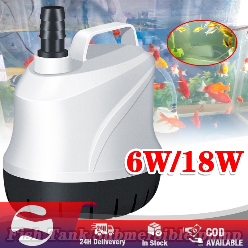 Submersible Aquarium Water Pump Cycle Filter Fish Tank Powerhead ...