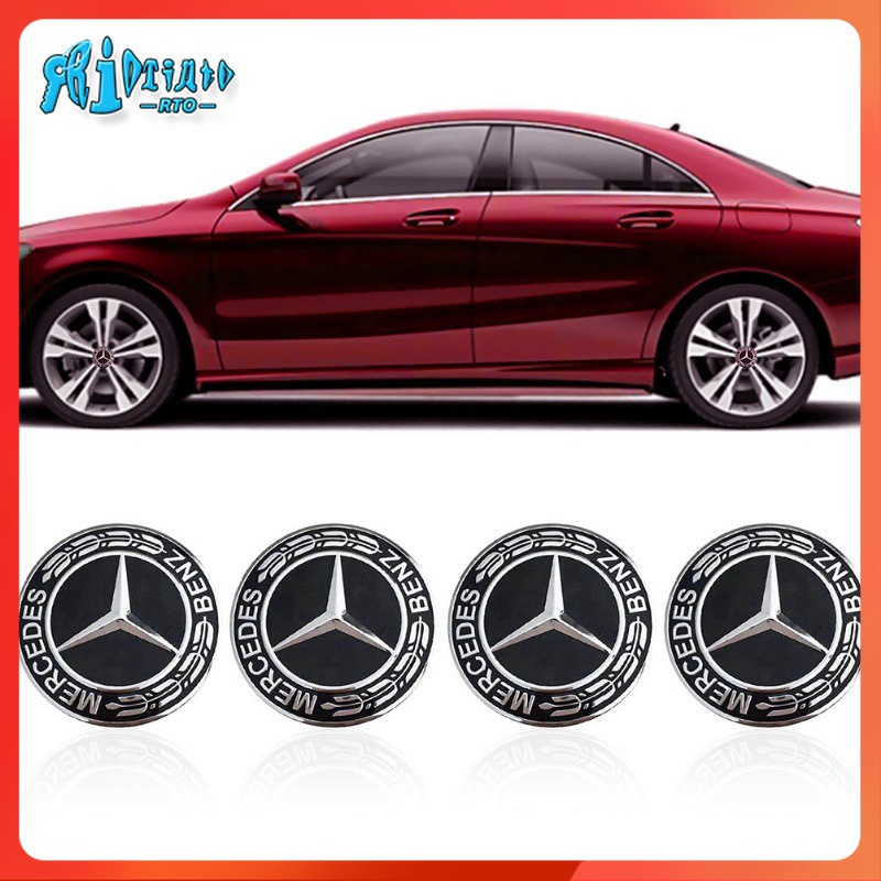 RTO JC| 4Pcs 75mm Auto Car Wheel Center Hub Caps Rim Caps Covers Car ...