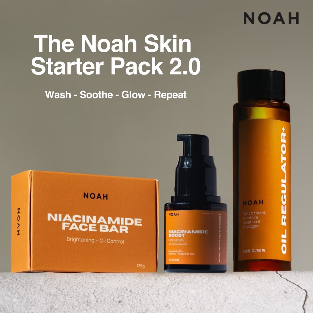 The Noah Skin Starter Pack 2.0 (Face Bar, Serum, Toner) | Shopee ...