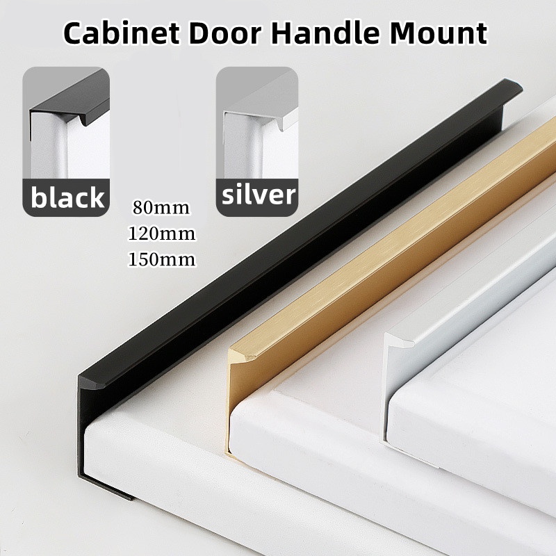 Furniture Drawer Handles With Modern Style Finger Edge Pull Hidden ...