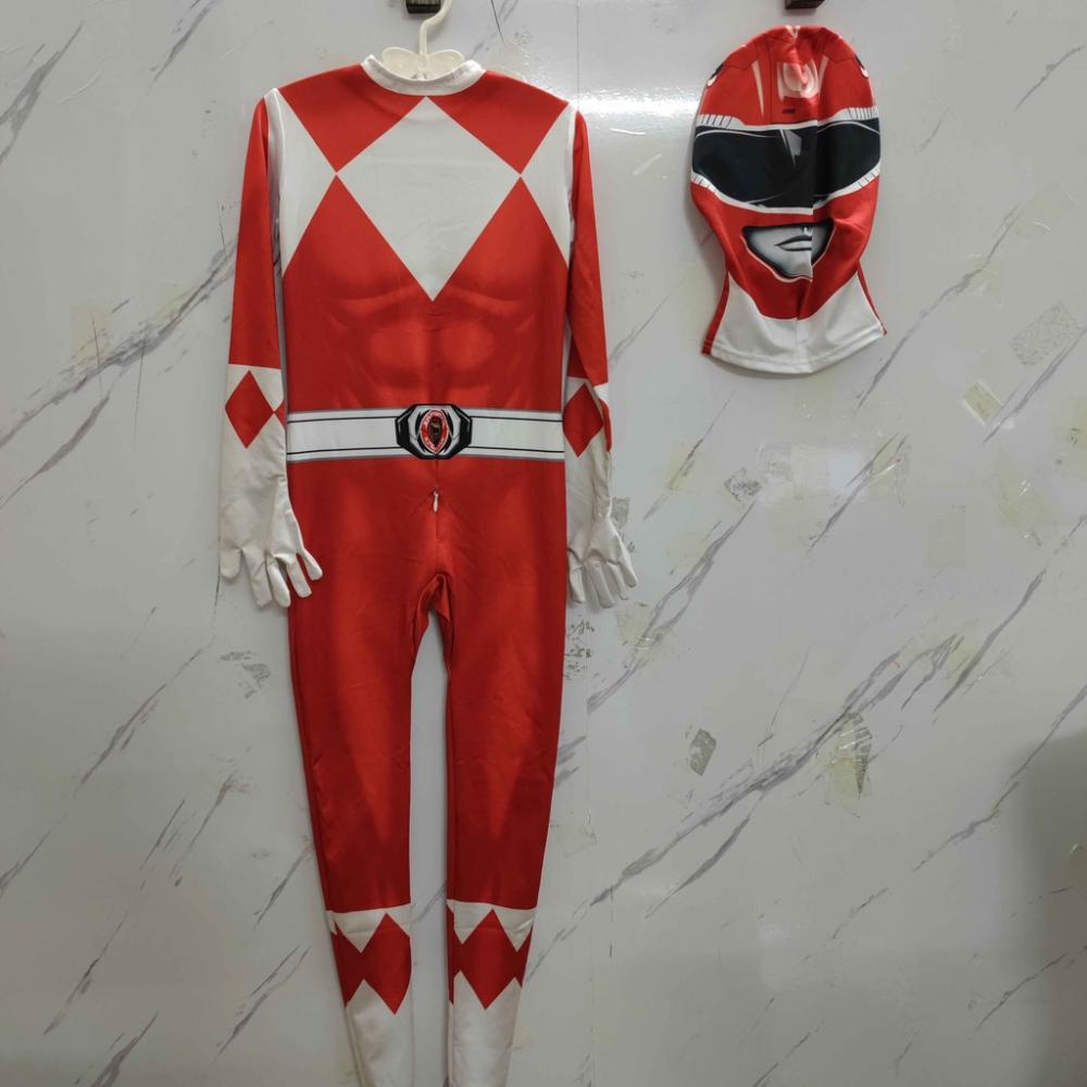 Power Rangers Costume for Kids Boy Samurai Sentai Shinkenger Rangers ...