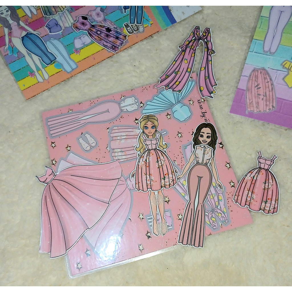 IIINCO PAPER DOLLS for KIDS LAMINATED, LEARNING AND EDUCATIONAL TOYS ...
