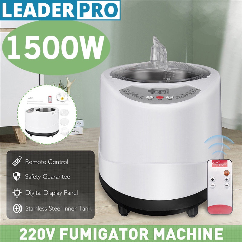 3L 1500W Sauna Steamer Pot Generator Steam SPA Pot Machine with Remote ...