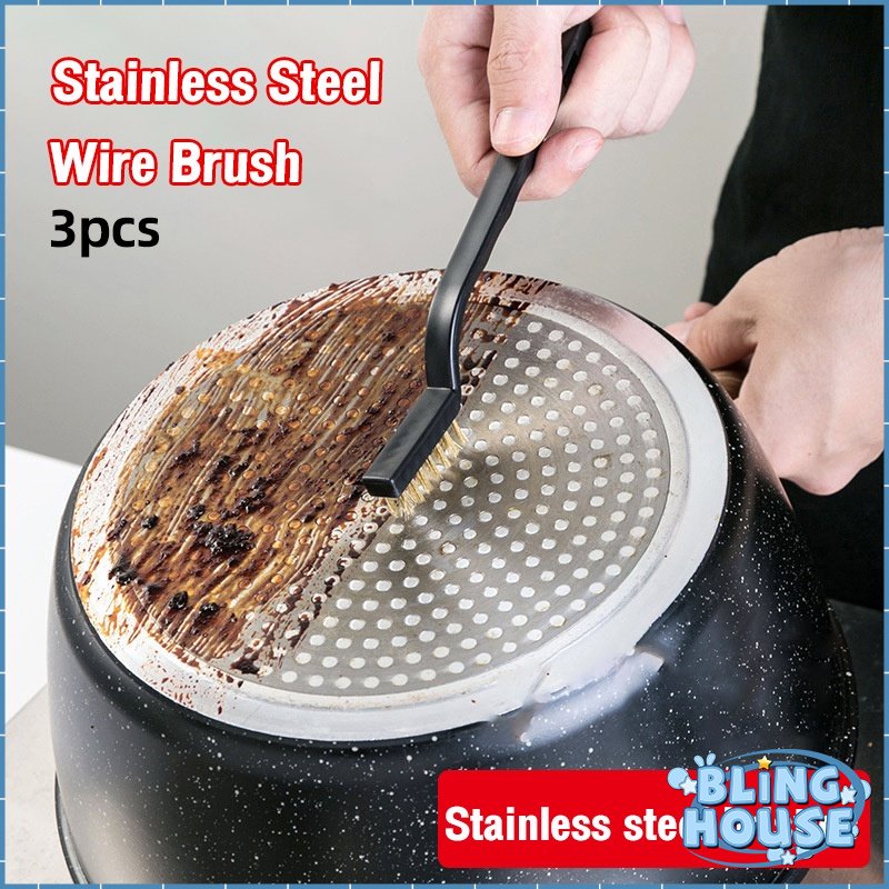 Bling Stainless Steel Wire Brush Tooth Brushes Rust Scrub Remove ...