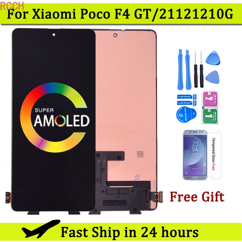 6.67'' AMOLED Original For Xiaomi Poco F4 GT LCD Display With Touch Screen Digitizer Replacement ...