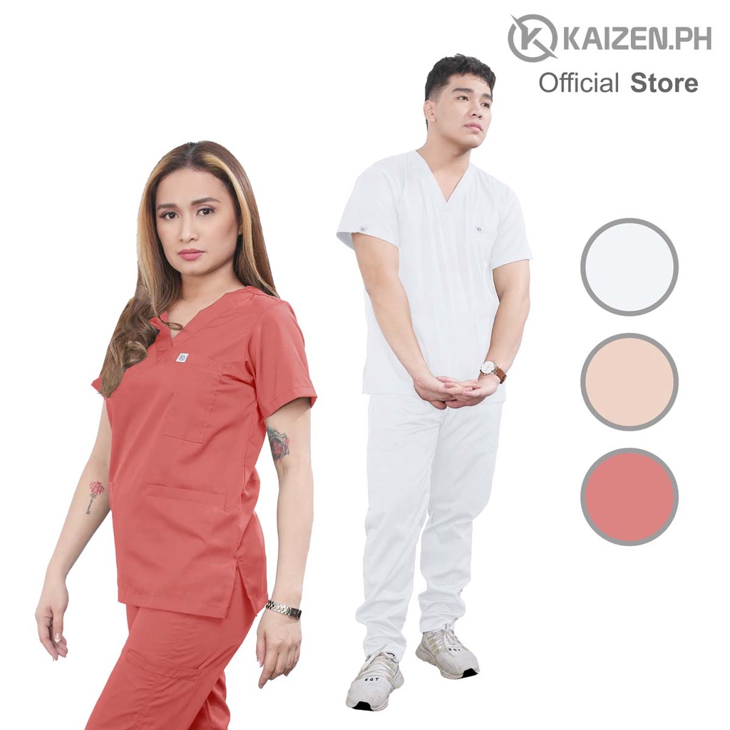 KAIZEN.PH Scrub Suit KSS-03 NEW COLORS PLAIN SERIES by KAIZEN.PH ...