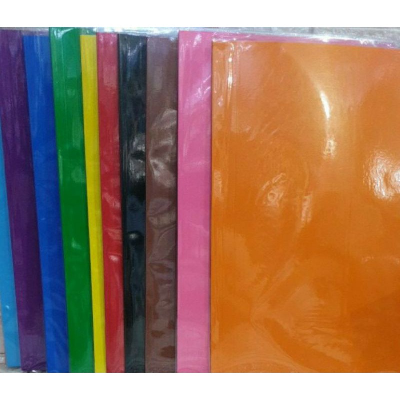 Colored&WHITE&KRAFT Folder with Jacket / Cover LONG/SHORT,AVALIABLE ...