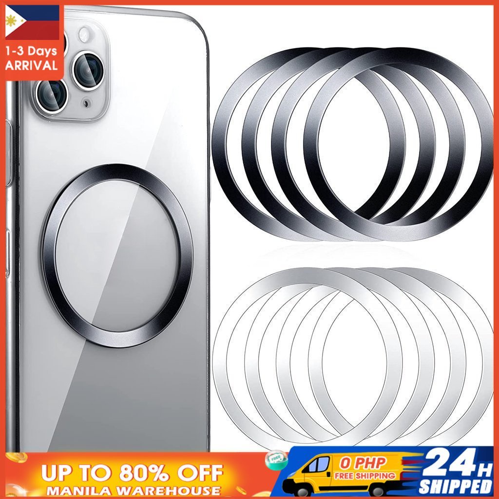 Magnet Metal Steel Plate Sticker Rings For Magsafe Wireless Charger ...