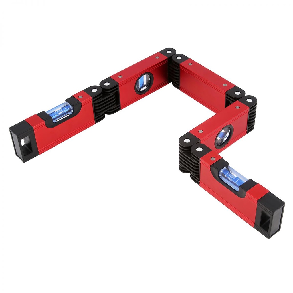 28 Inch Multi-Angle 5 Sections Measuring Foldable Level for Carpenters ...