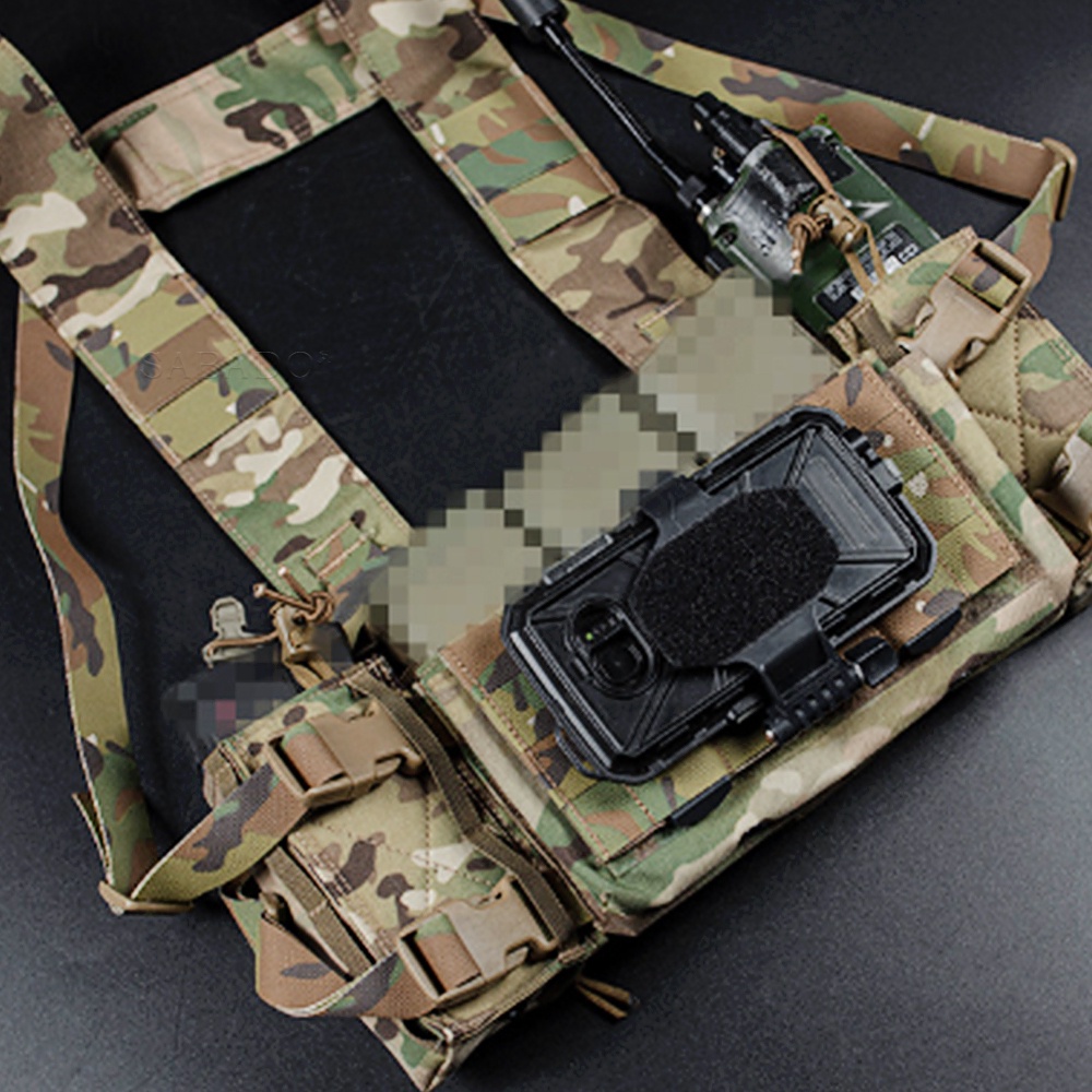 LUC Full MOLLE Panel Vest Hanger for MK3 MK4 Chest Gear Vest Front ...