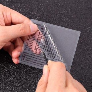Windows PC Transparent Reference Keyboard Shortcut Sticker / Adhesive ...