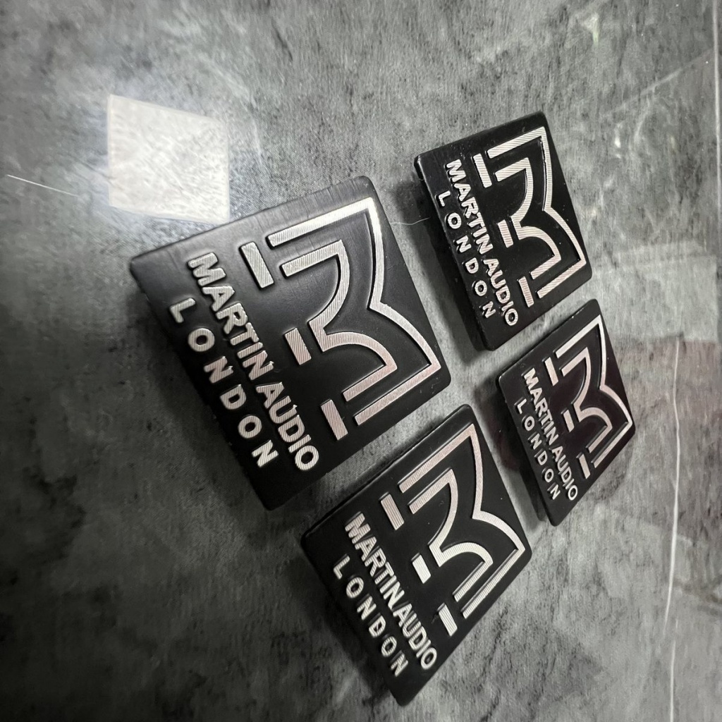 Suitable for Martin Martin Speaker Labeling Nameplate Metal Label Large ...