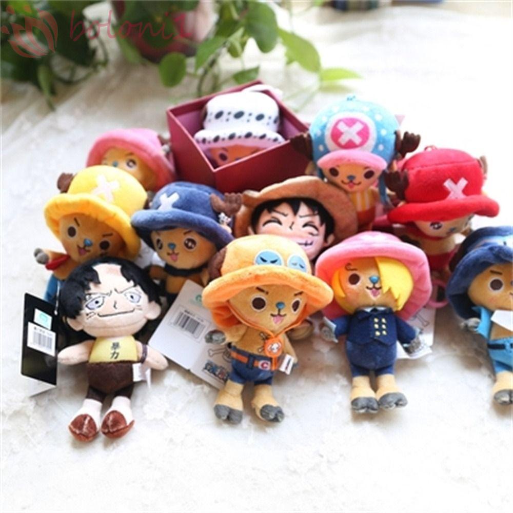 [COD] Plush Toys Kids Gift Cartoon Ace Monkey D Luffy Zoro Chopper ...