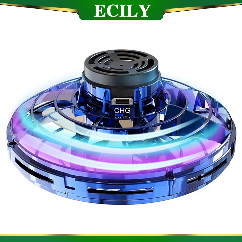 ECILY Flying Spinner Boomerang Magic Mini UFO Drone Flyorb Fidget Toys ...