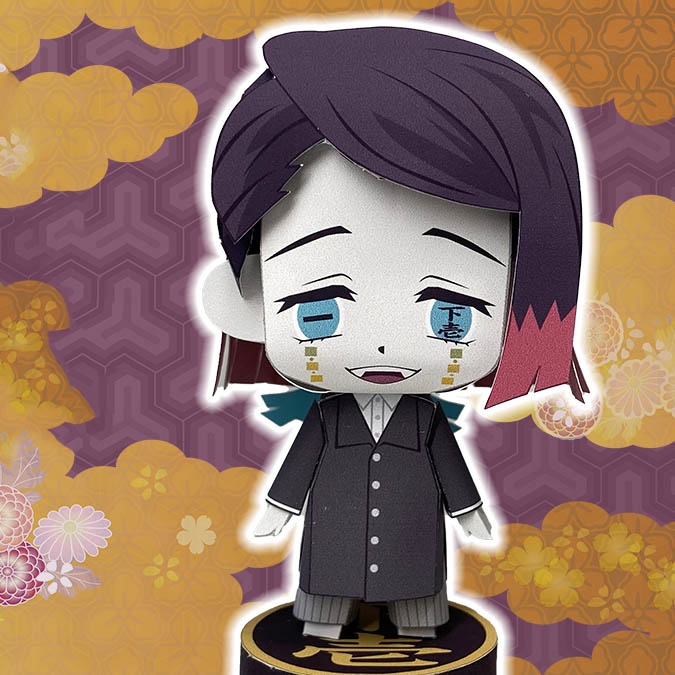 Anime paper model Ha Huyen Nhat Enmu Ver.2 [Demon slayer/Kimetsu no ...