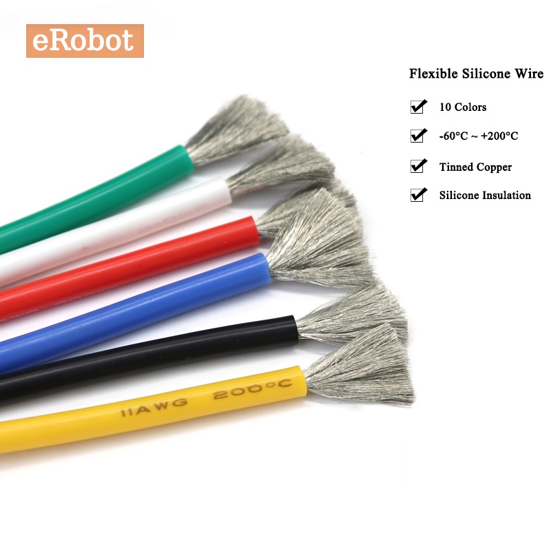 Heat-resistant Cable 12AWG 13AWG 14AWG 15AWG 16AWG 17AWG 18AWG Ultra ...