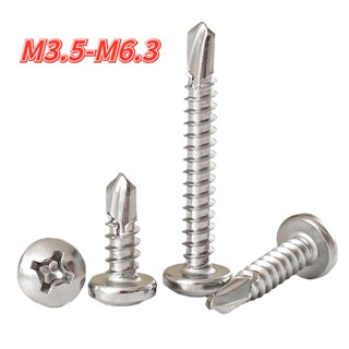 410 Round Head Drill Tail Self-Tapping Screw M3.5 M3.9-M6.3 Round Head ...