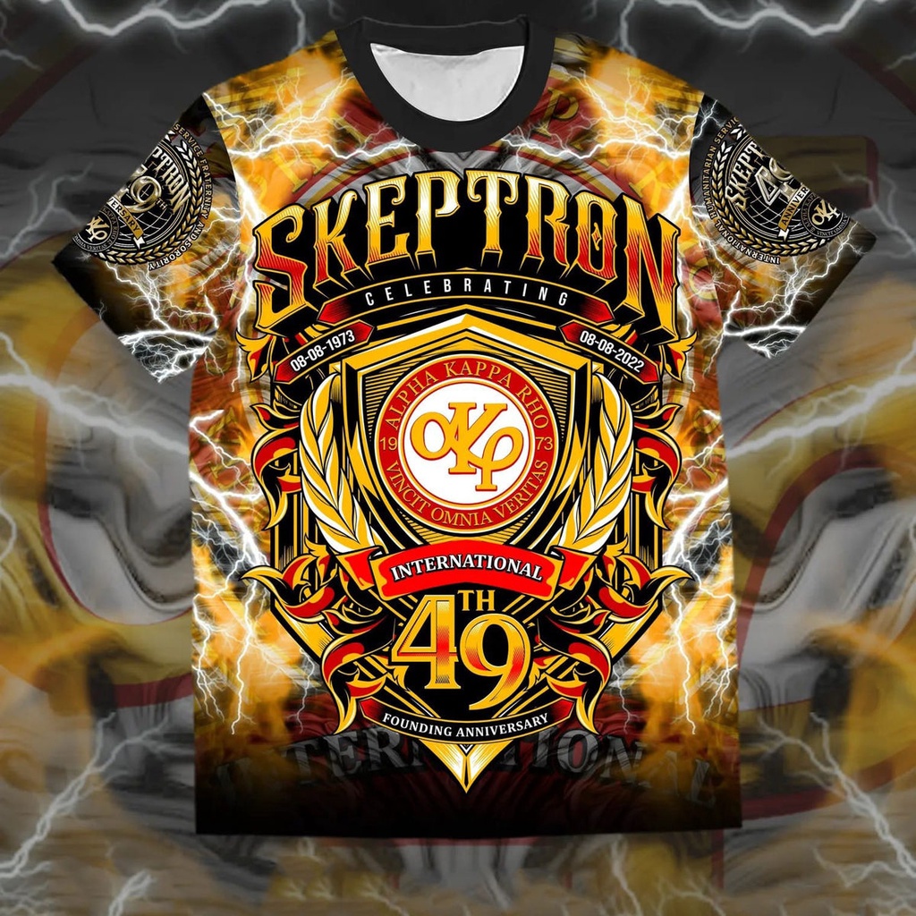 Akp Frat Shirt Full Sublimation 49th Anniversary Alpha Kappa Rho Tshirt ...