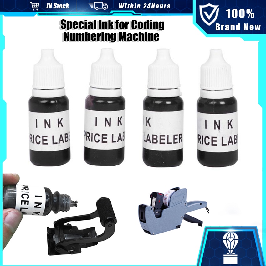 10ml special ink for Coding Numbering Machine Price Tag Labeller ...