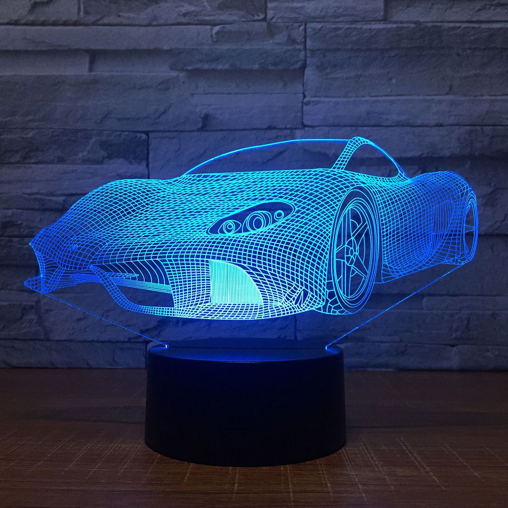 Lamborghini usb Creative Light Porsche Remote Control Table Lamp F1 ...
