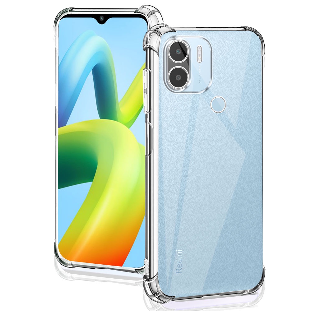 For Redmi A1 A2 Plus Case Clear Shockproof Silicone Soft Cover For ...