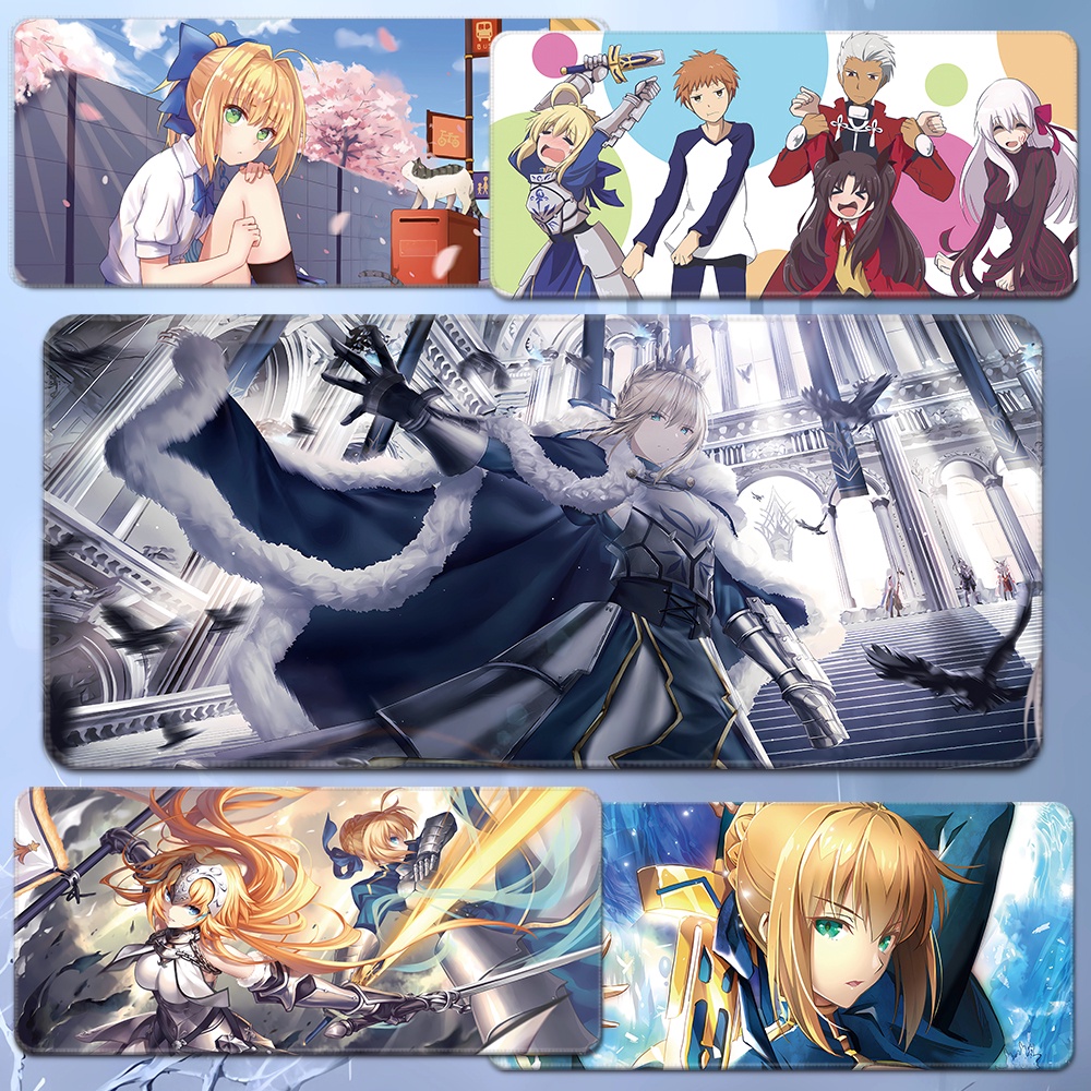 Fate High definition mouse pad Anime game peripheral Saber computer ...