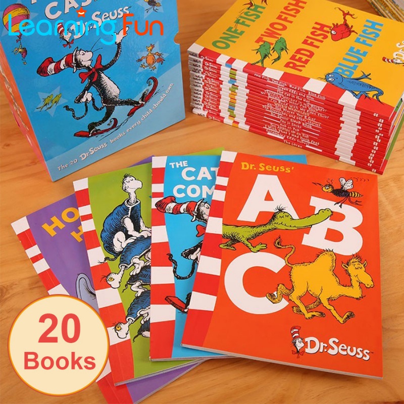 20 Books/Set A Classic Case of Dr. Seuss Children English Picture Story ...