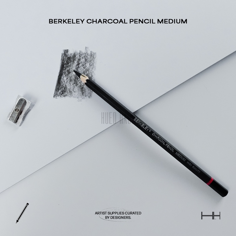 Berkeley Charcoal Pencil (Soft, Medium, Hard) | Shopee Philippines