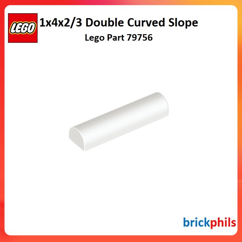 Lego Part 79756 - 1x4x2/3 Double Curved Slope | Shopee Philippines