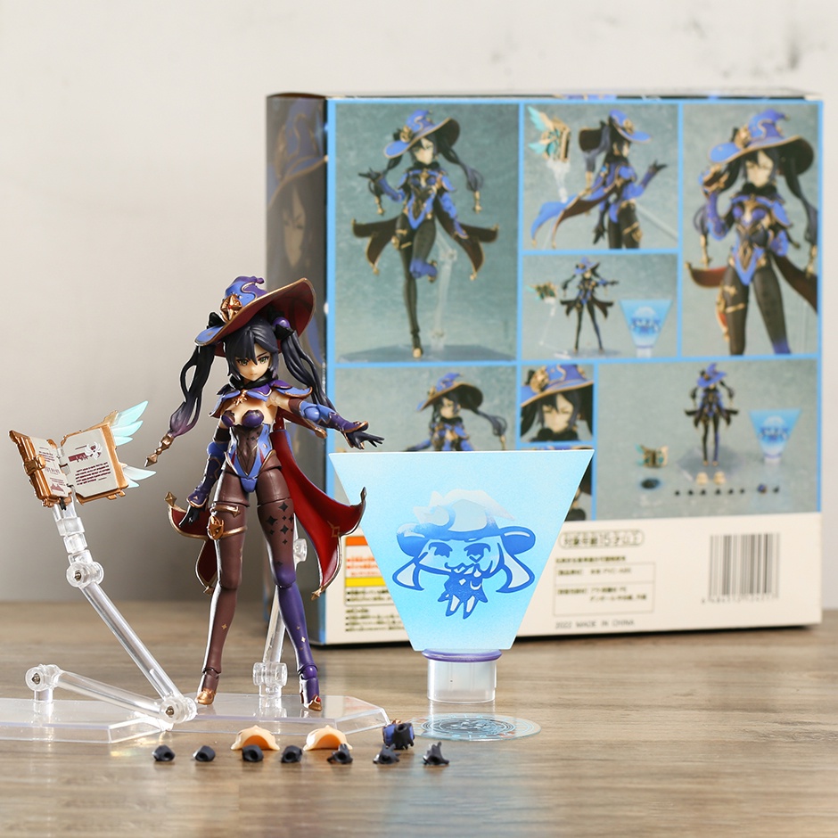 Figurine Doll Genshin Impact Mona Megistus figma No. 548 (Mirror ...
