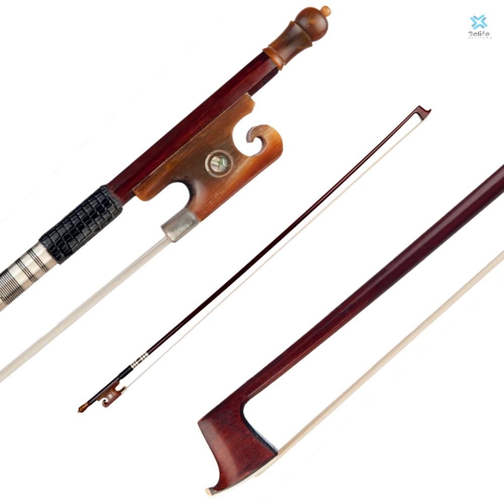 Pernambuco 4/4 Full Size Violin Fiddle Bow Well Balanced Horn Style[16 ...
