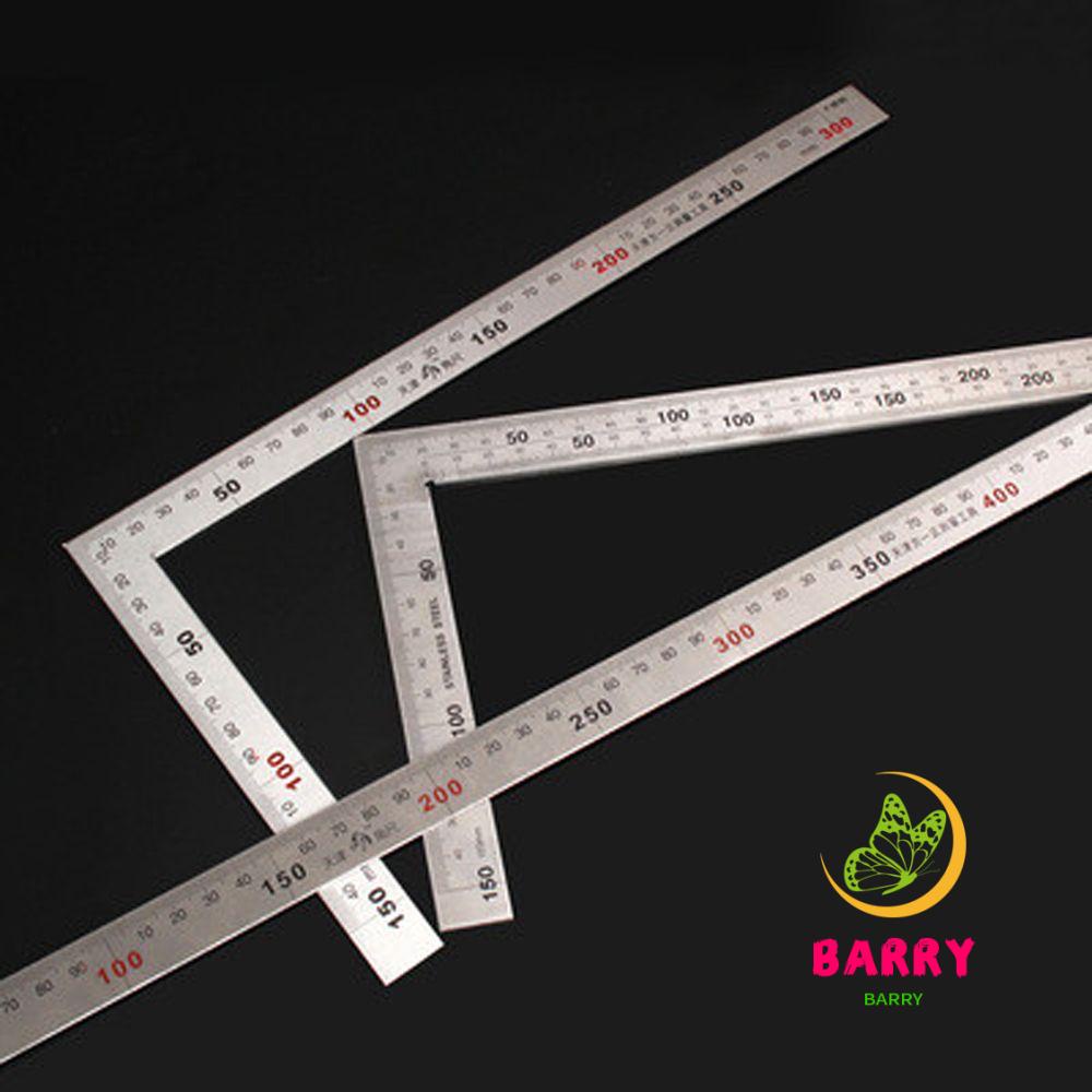 BARRY L Shape Ruler Educational Woodworking Double Sided Stainless ...