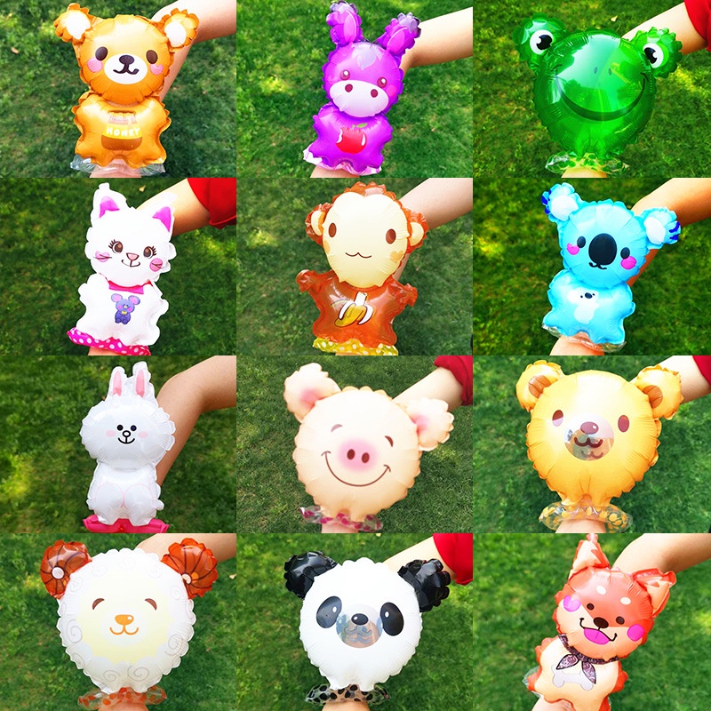 Wrist Balloon Wrist Watch Balloon Kids Toy Wearing Hand Balloon Kids ...