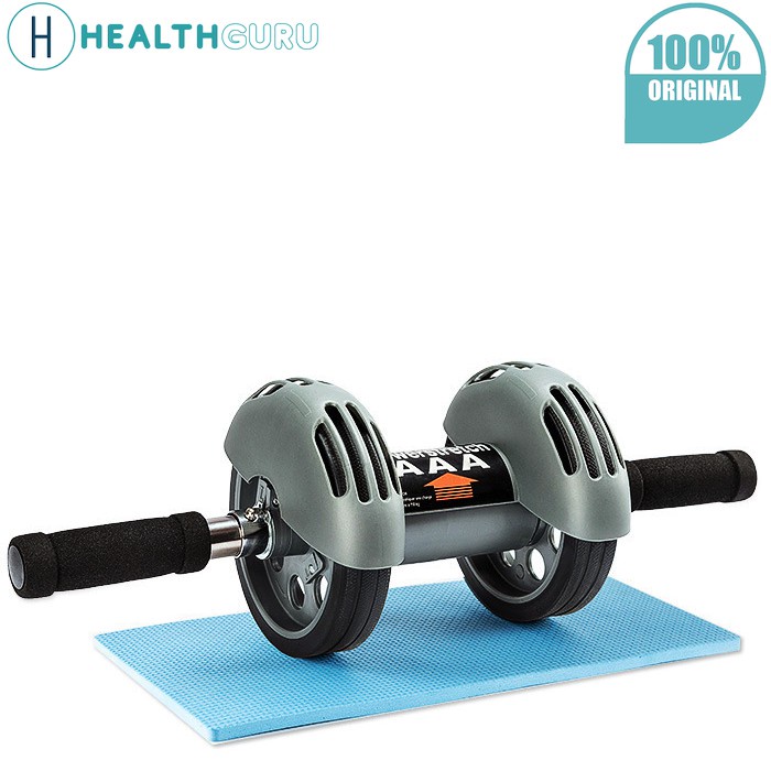 HealthGuru Abdomen Roller Ab Roller Double Wheel Abdominal Muscle Wheel ...