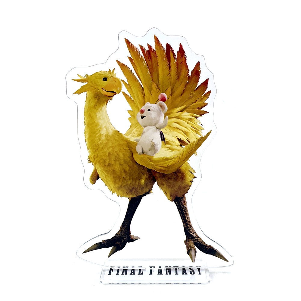 Final Fantasy Chocobo and Moogle couple acrylic stand figure model ...