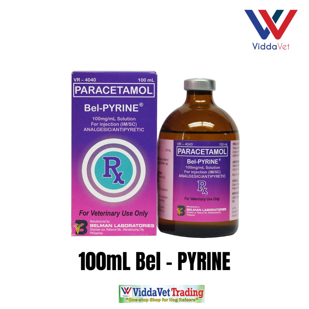1-bottle [100ml] Belman Paracetamol Bel-pyrine medical solution for ...