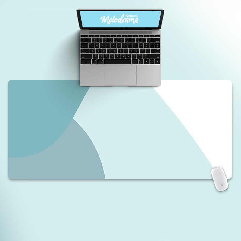 Mouse Pad Oversized Morandi Color Pads Office Computer Keyboard Mouse ...