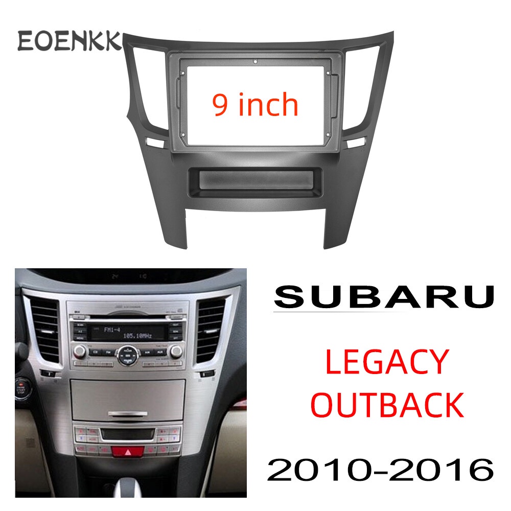 Honxun 9 inch car android head unit dash mounting kits 2din frame ...