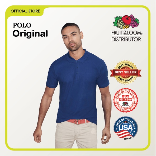Fruit Of The Loom Polo | Shopee Philippines