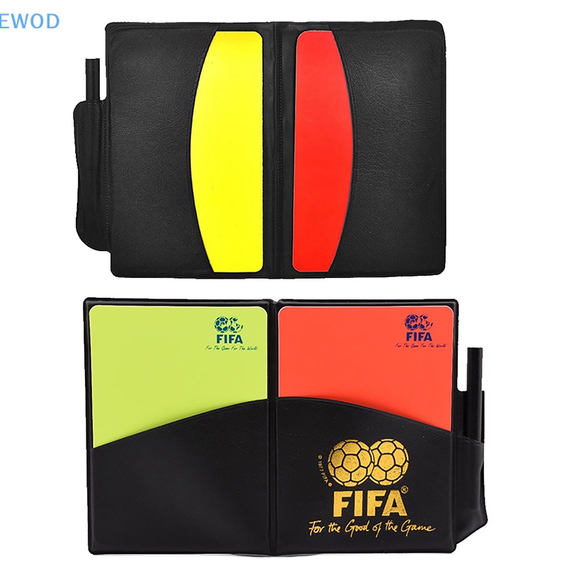 EWOD Football Soccer Referee Card Sets Warning Referee Red and Yellow ...