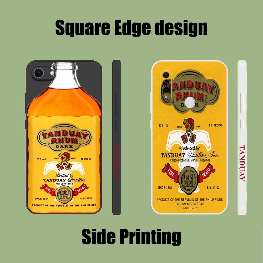 Tanduay Rhum Dark Beer Logo PU003 Case For OPPO A12 A3S A5S A5 A7 A15 ...