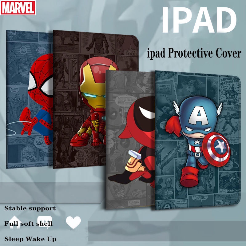 Disney Iron Man Spider-Man Doctor Strange Captain America Tablet Case ...