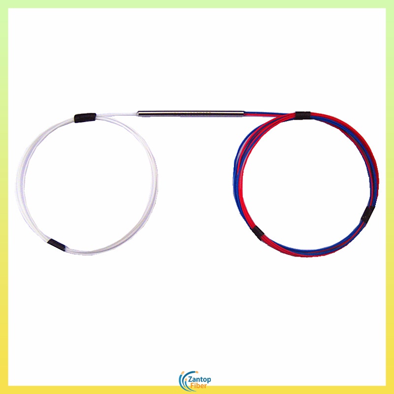 Fiber FBT Splitter 1:2 Without Connector Ratio 50/50 60/40 70/30 75/25 ...