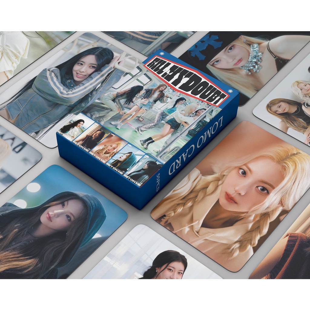 ITZY ALBUM BET ON ME Photocard Crazy In Love & CHECKMATE & Boy Like You ...