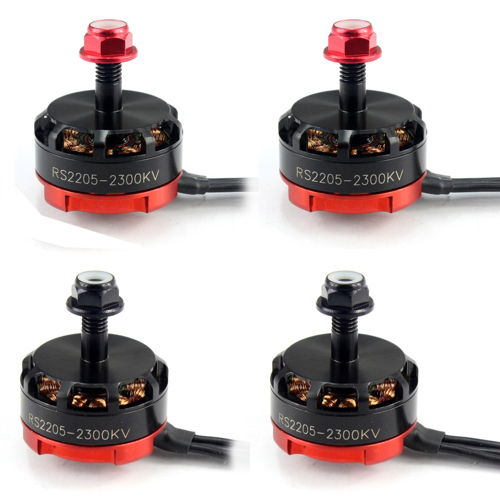 4PCS/lot RS2205 2205 2300KV CW CCW Brushless Motor 3-4S for FPV RC ...