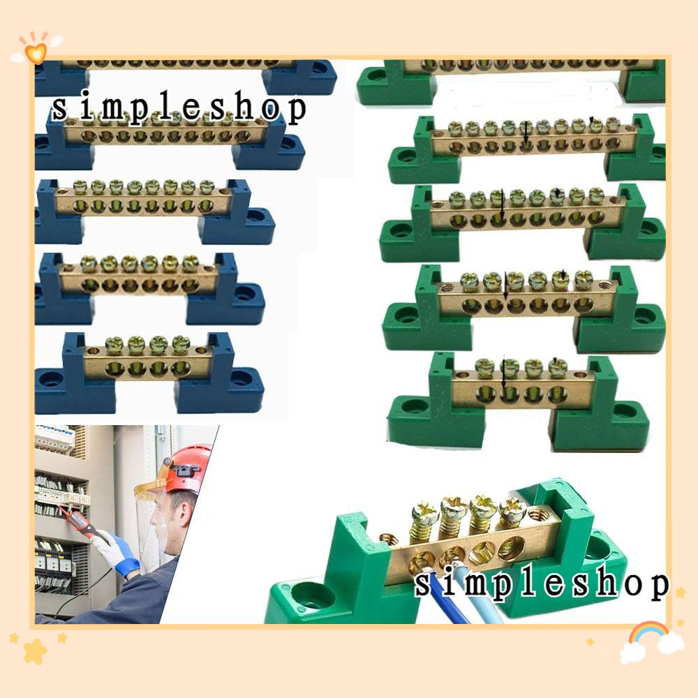 SIMPLE Copper Screw Terminal Block Retardant Wiring Terminal ...