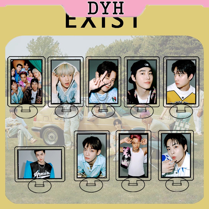 Kpop EXO EXIST Acrylic Stop Sign Stand up BAEKHYUN CHANYEOL | Shopee ...