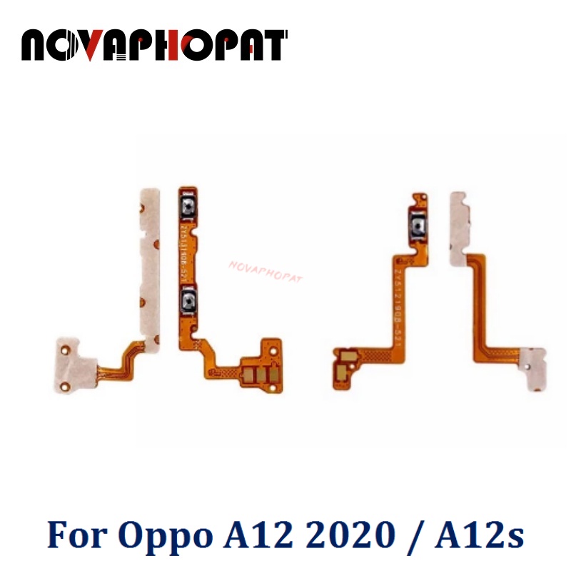 Novaphopat For OPPO A12 2020 A12S Power On Off Switch Button Side ...