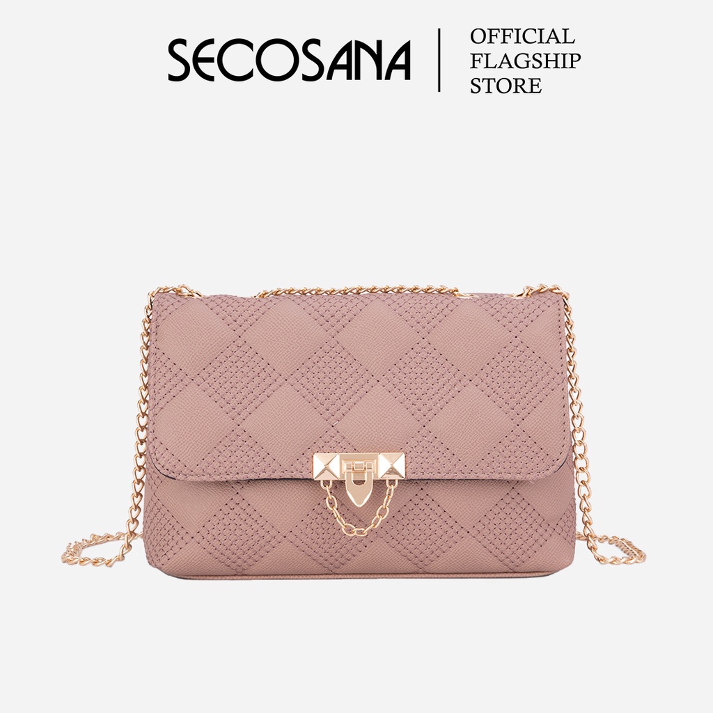 SECOSANA Hye-in Quilted Convertible Bag | Shopee Philippines